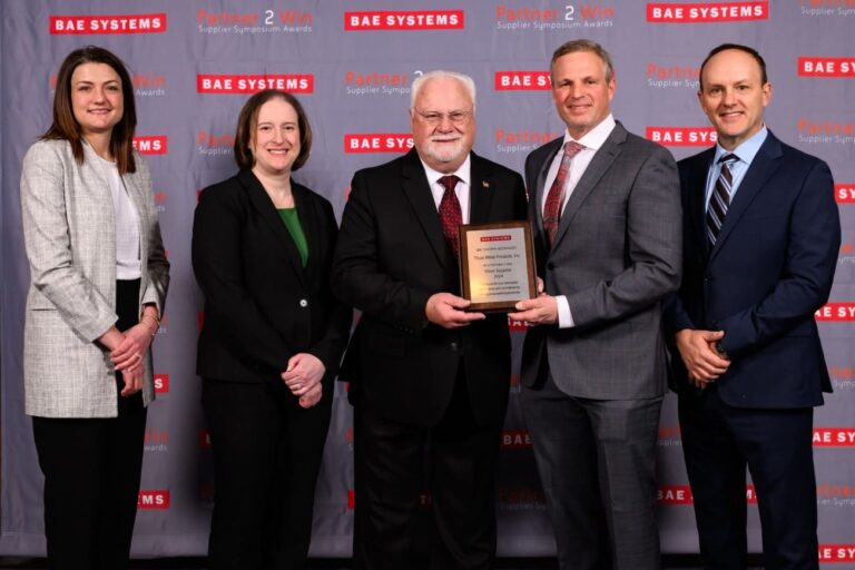 Thuro Milestone - BAE Recogition for Outstanding Performance